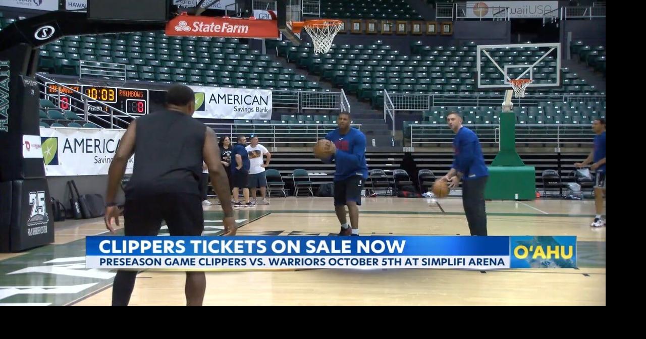 Tickets on sale now for LA Clippers pre-season game against Golden ...