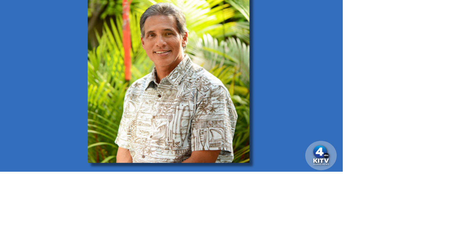 Former Lt. Gov. Duke Aiona shares why he is running for Hawaii governor ...