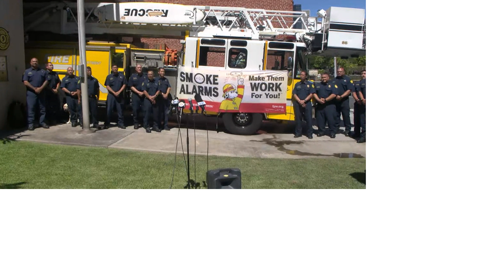 Honolulu firefighters and city start Fire Prevention Week with ...