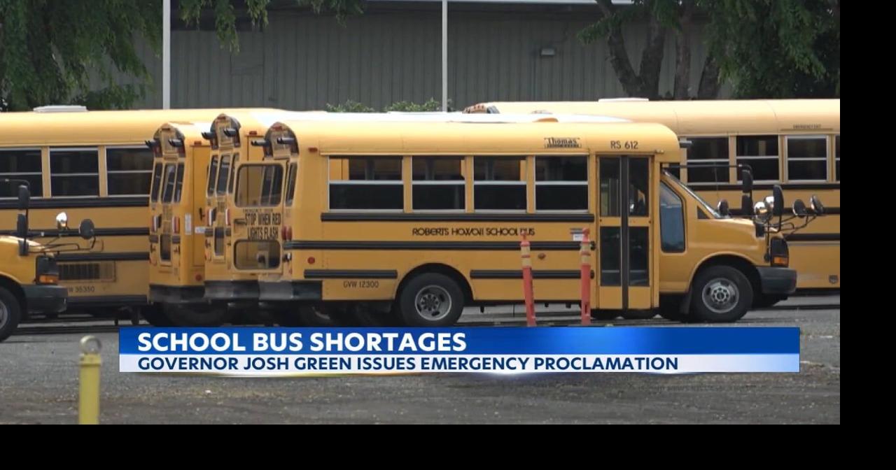 Governor Josh Green issues an emergency proclamation for the state's ...