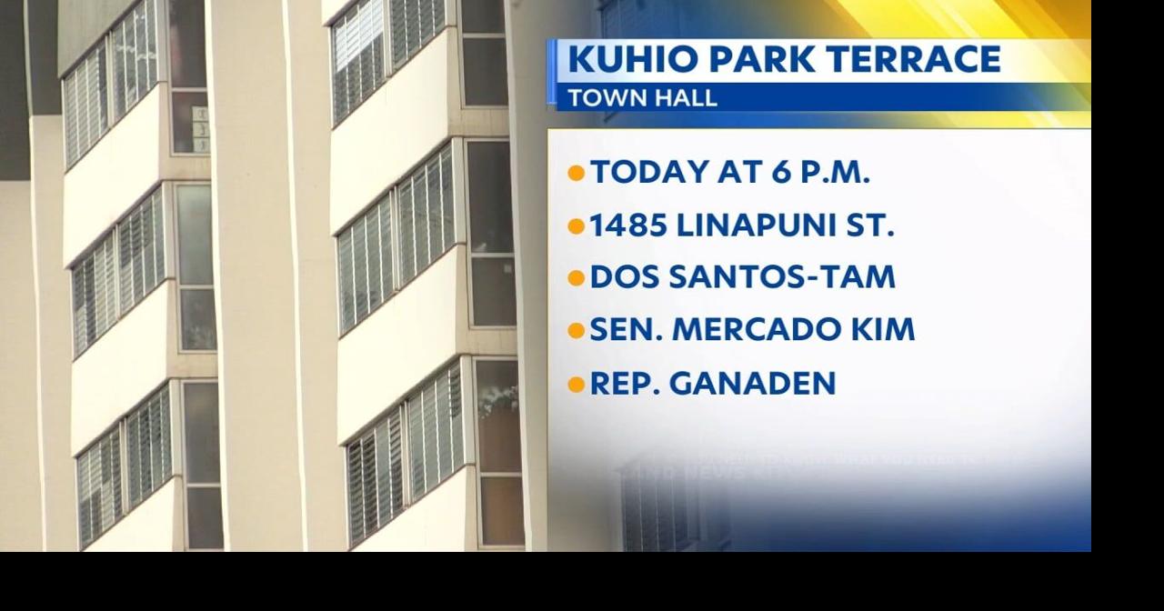 Kuhio Park Terrace town hall | Video | kitv.com