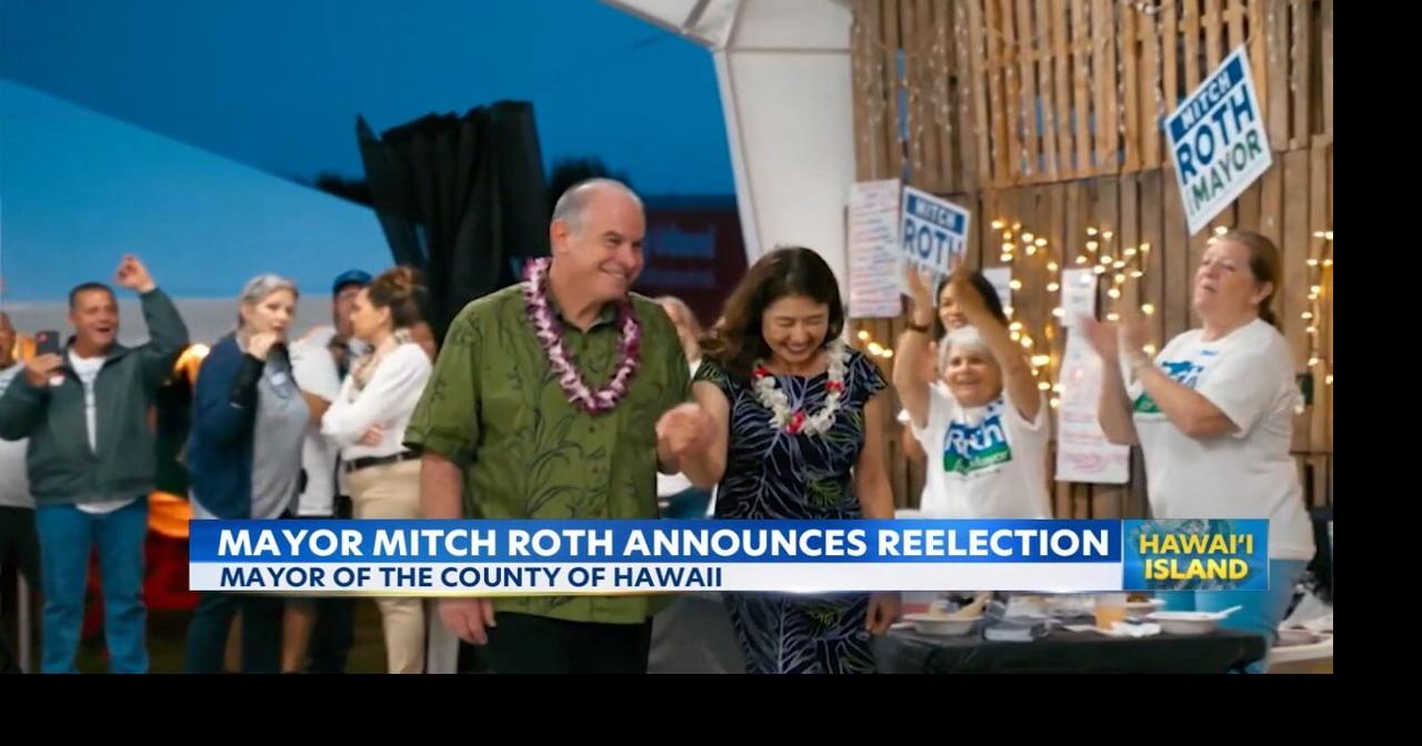 Hawaii County Mayor announces his re-election | News | kitv.com