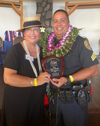 Detective Caceres honored as 2022 Officer of the Year | Local | kitv.com