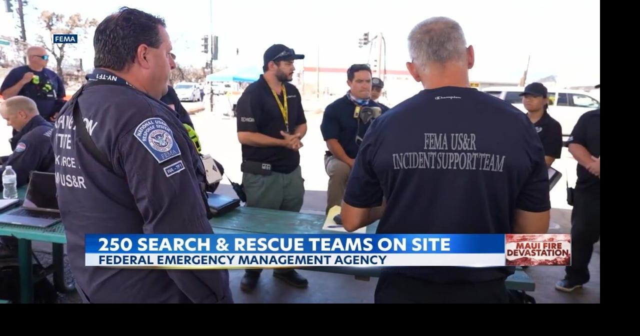 FEMA provides update on Maui disaster response, seeks to dispel rumors ...