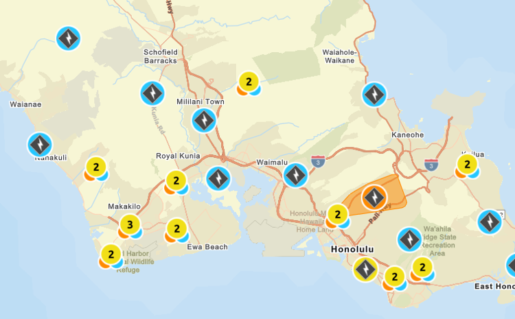Power outages persist on Oahu with 30K+ still in the dark, check if you ...