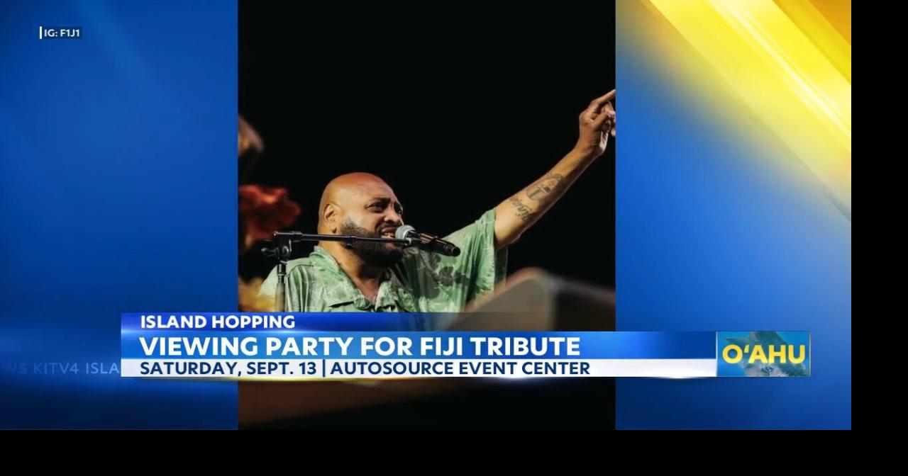 Waikiki prepares for crowds honoring reggae legend Fiji's tribute ...