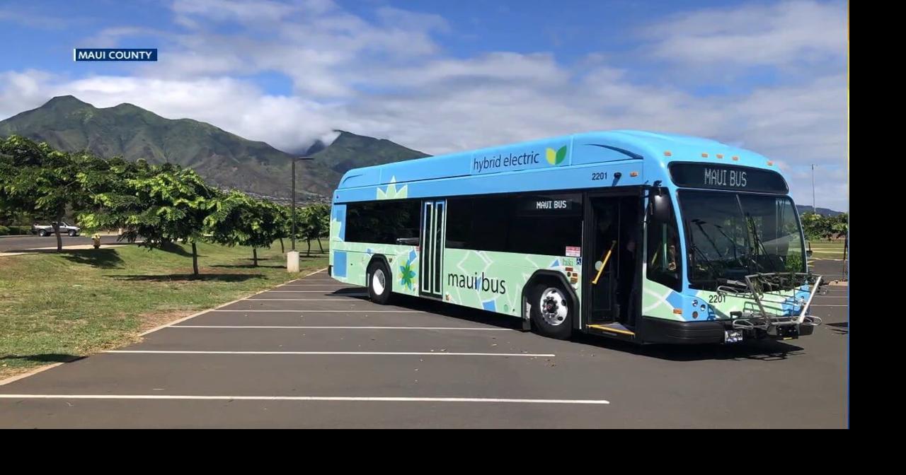Maui launches fare-free transit program for qualified riders | Video ...