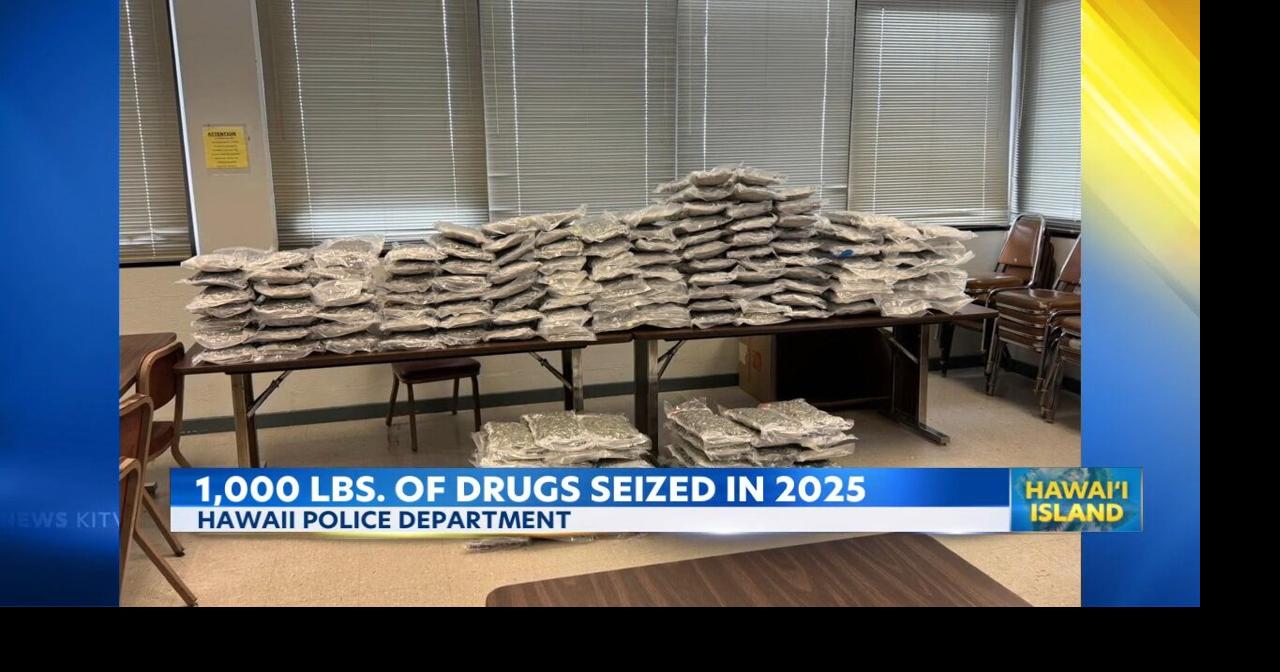 Big Island police crack down on fentanyl with huge drug bust | News ...