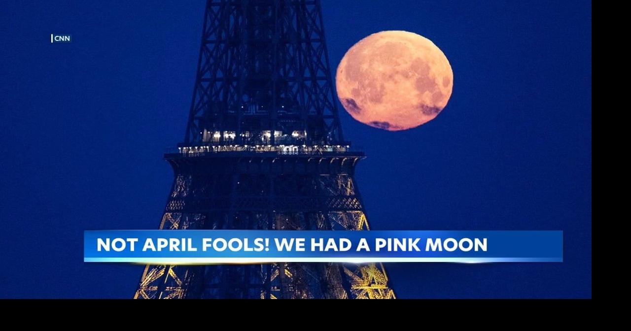 Pink moon appears overnight, marking Easter's Paschal Moon | News ...