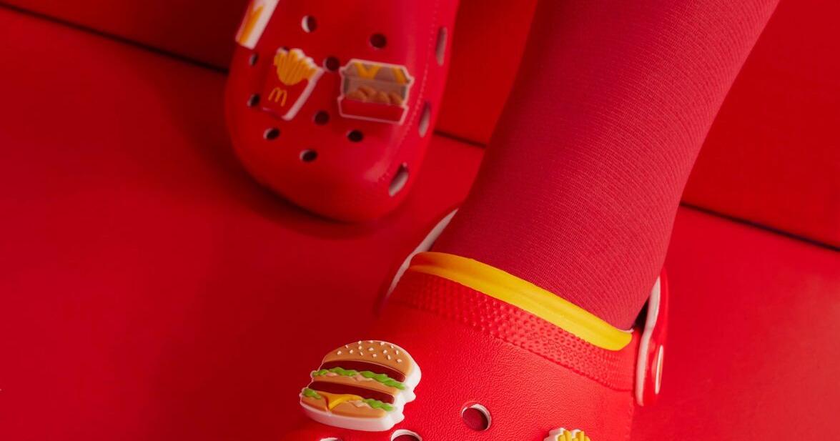 Crocs unveils McDonald’s-inspired footwear line collaboration ...