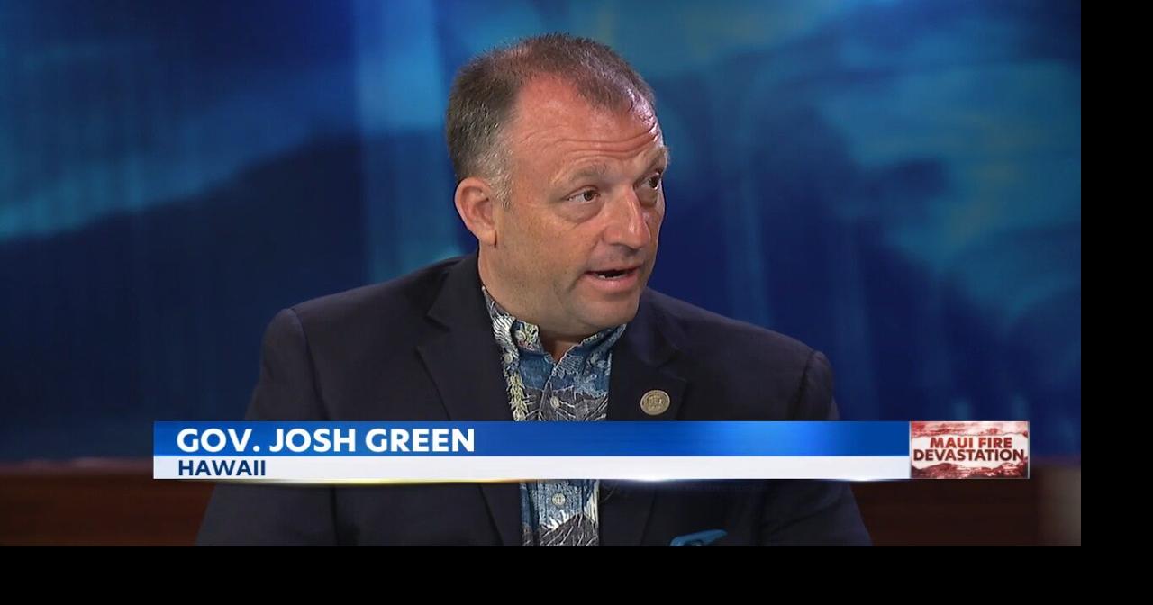 Gov. Josh Green talks about recovery efforts in Maui | News | kitv.com