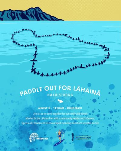 "Paddle Out for Lahaina" at Waikiki to honor Maui fire victims ...