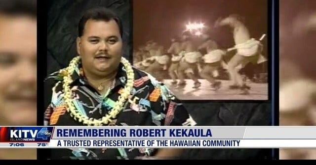 Robert Kekaula, a voice for many in the Native Hawaiian community ...