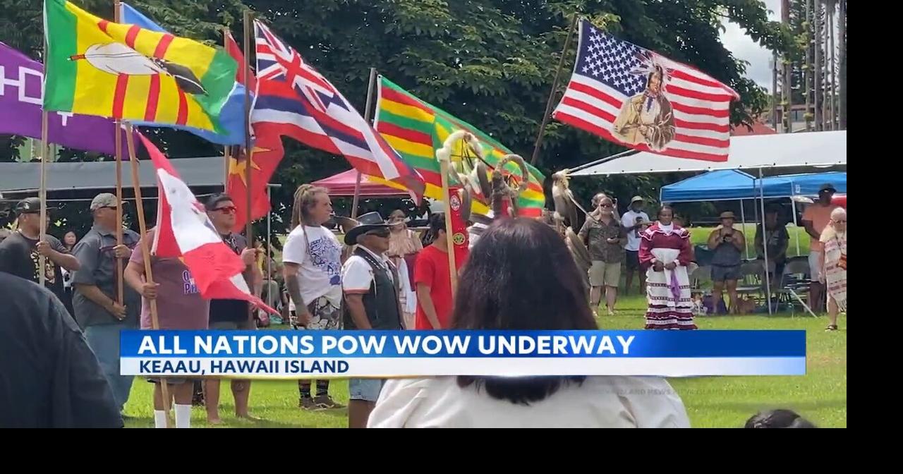 Indigenous tribes gather on Hawaii Island for All Nations Pow Wow ...