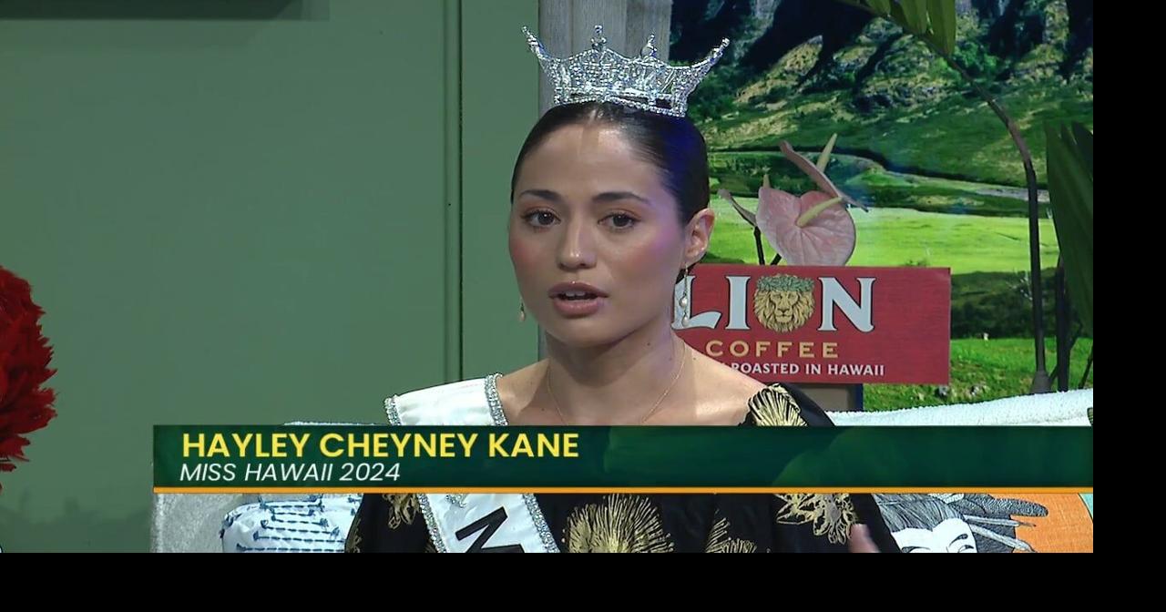 What’s Da Scoops with Miss Hawai'i 2024, Hayley Cheney Kāne | Island Life Live | kitv.com