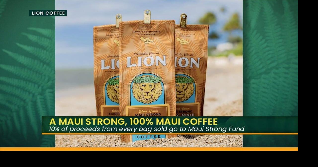 100% Maui grown coffee is available now with Lion Coffee | Nā Mea Pono ...