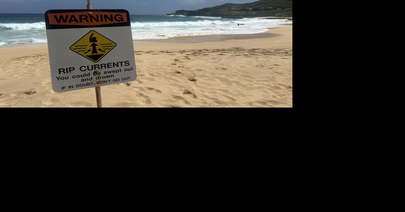 Rescues and rip currents as south shore swell peaks in Hawaii | Local ...