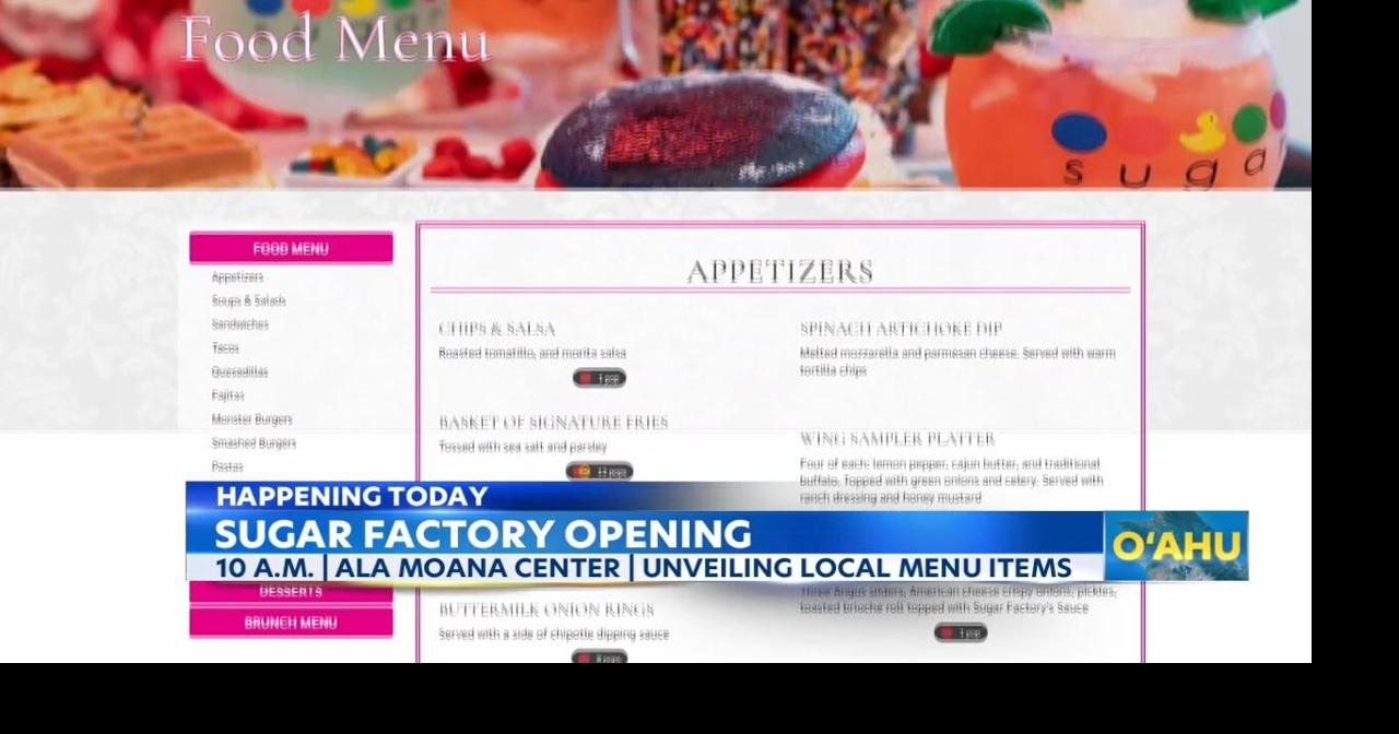 Sugar Factory debuts in Ala Moana, bringing sweet treats to Oahu | News ...