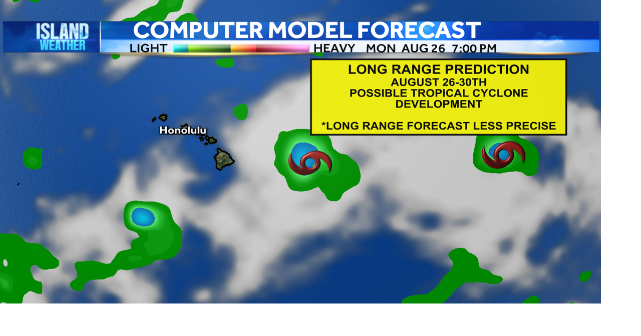Long range forecasts show possibility of dual tropical cyclones in ...