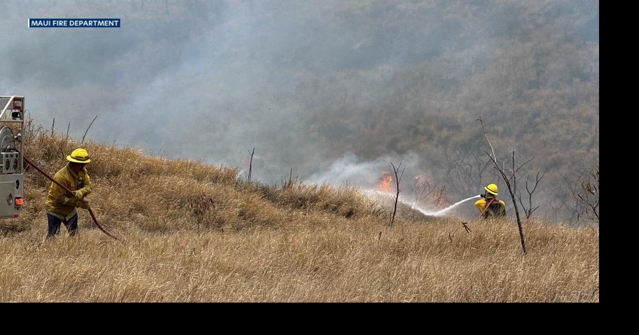 Maui brush fire contained after burning 100 acres | Video | kitv.com
