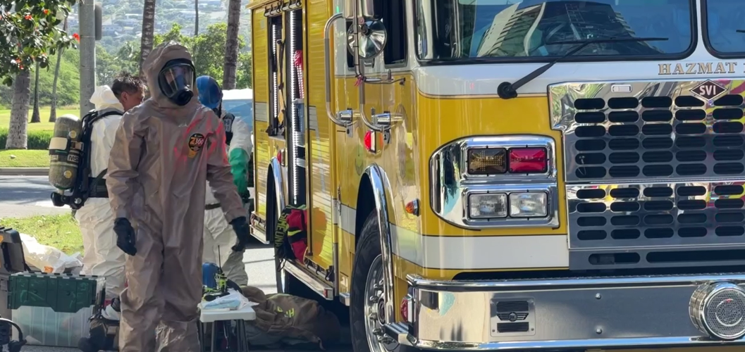 Worker taken by paramedics after apparent Waikiki pool explosion ...