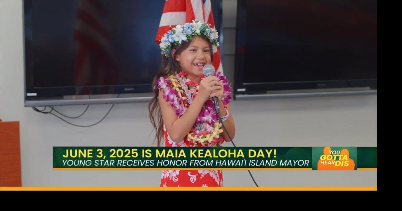 You Gotta Hear Dis: Young star in "Lilo and Stitch" is honored | Island ...