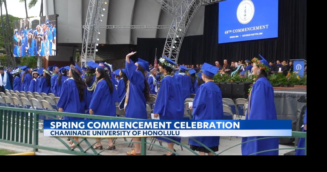 Over 500 Chaminade students graduate at Waikiki Shell ceremony | News ...