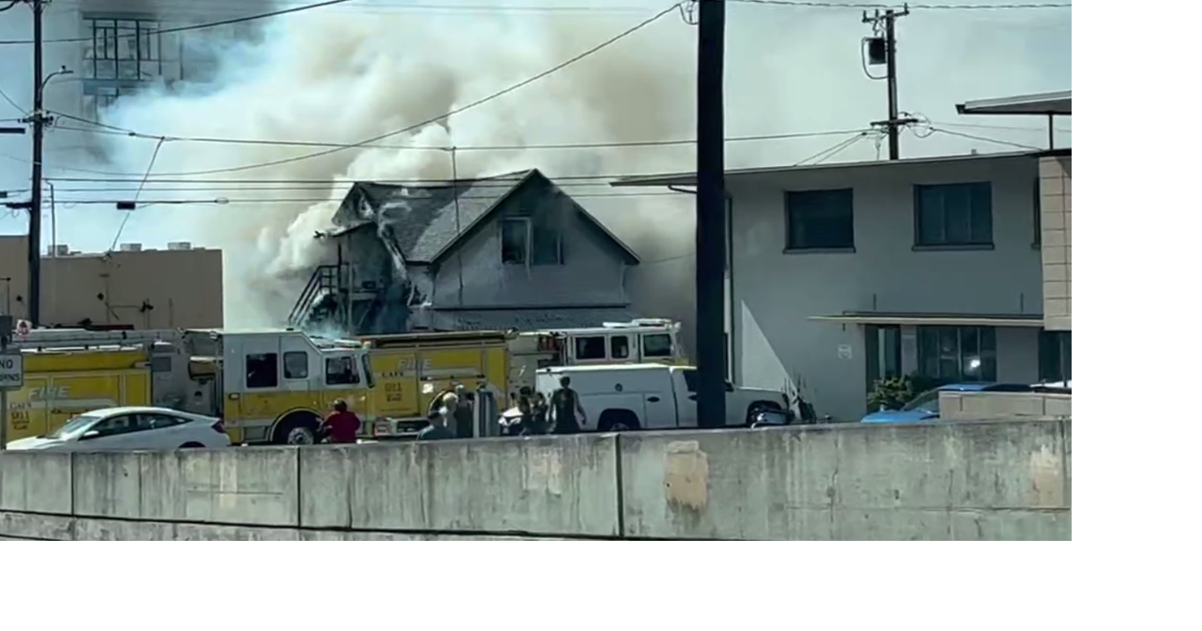 Structure fire closes Kinau Street near Piikoi Street | Top Stories ...