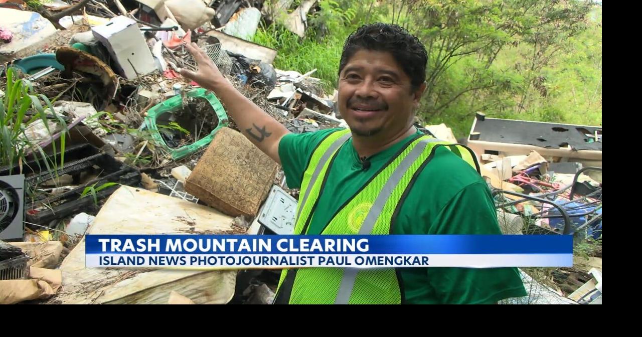 City crews working to dismantle so-called ‘trash mountain’ in Waipahu ...