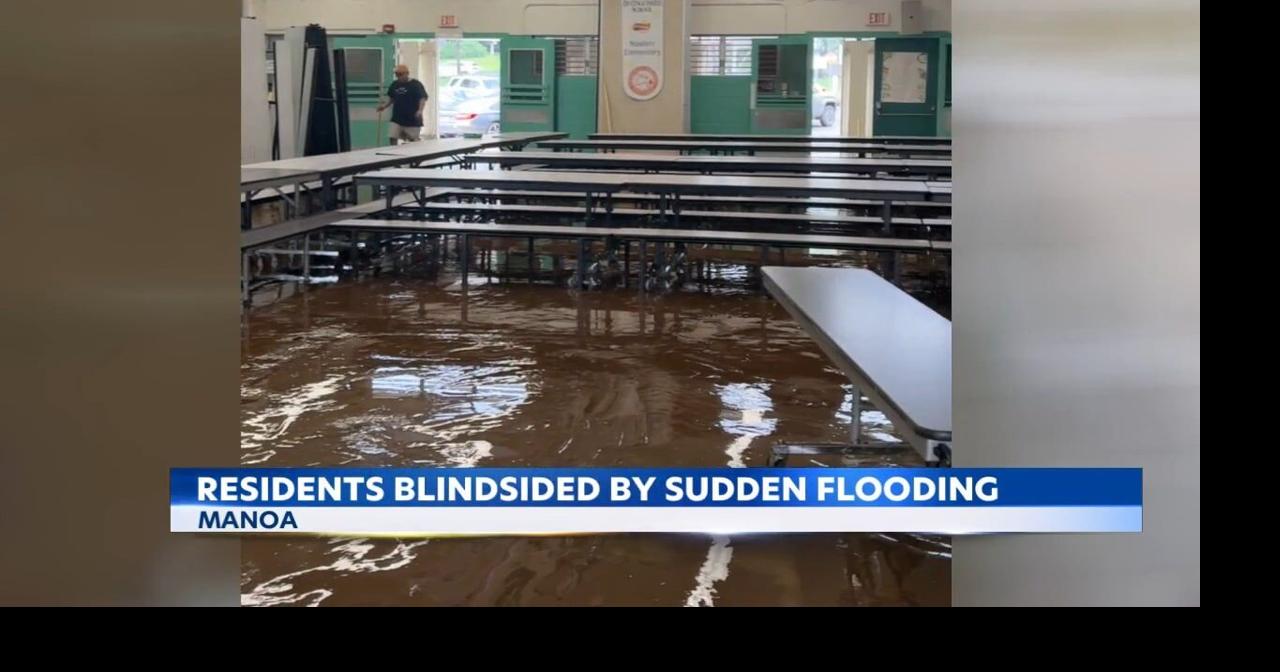 Manoa residents blindsided by sudden flooding | News | kitv.com