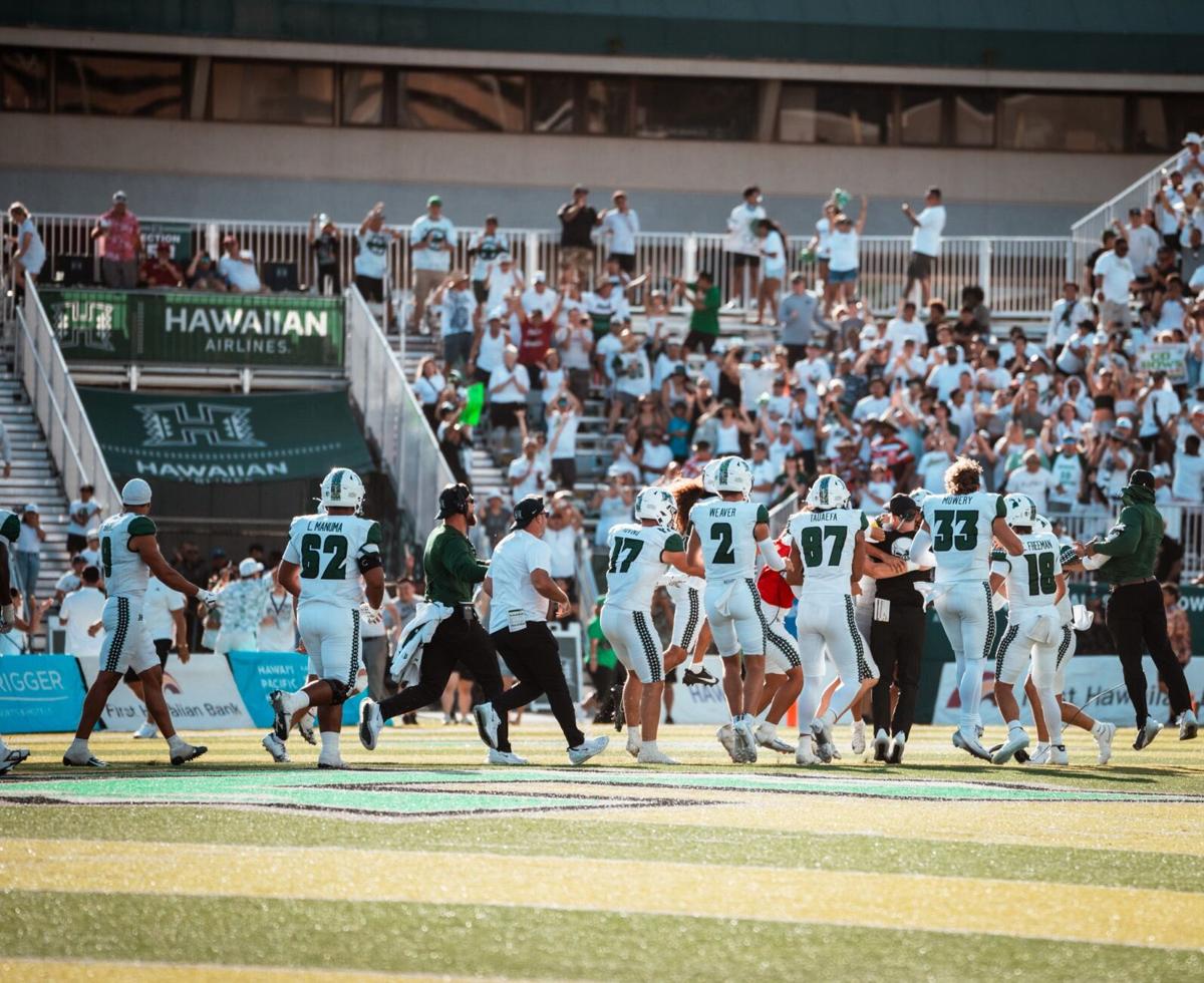 Hawaii defeats Stanford 23-20 in football season opener | News | kitv.com