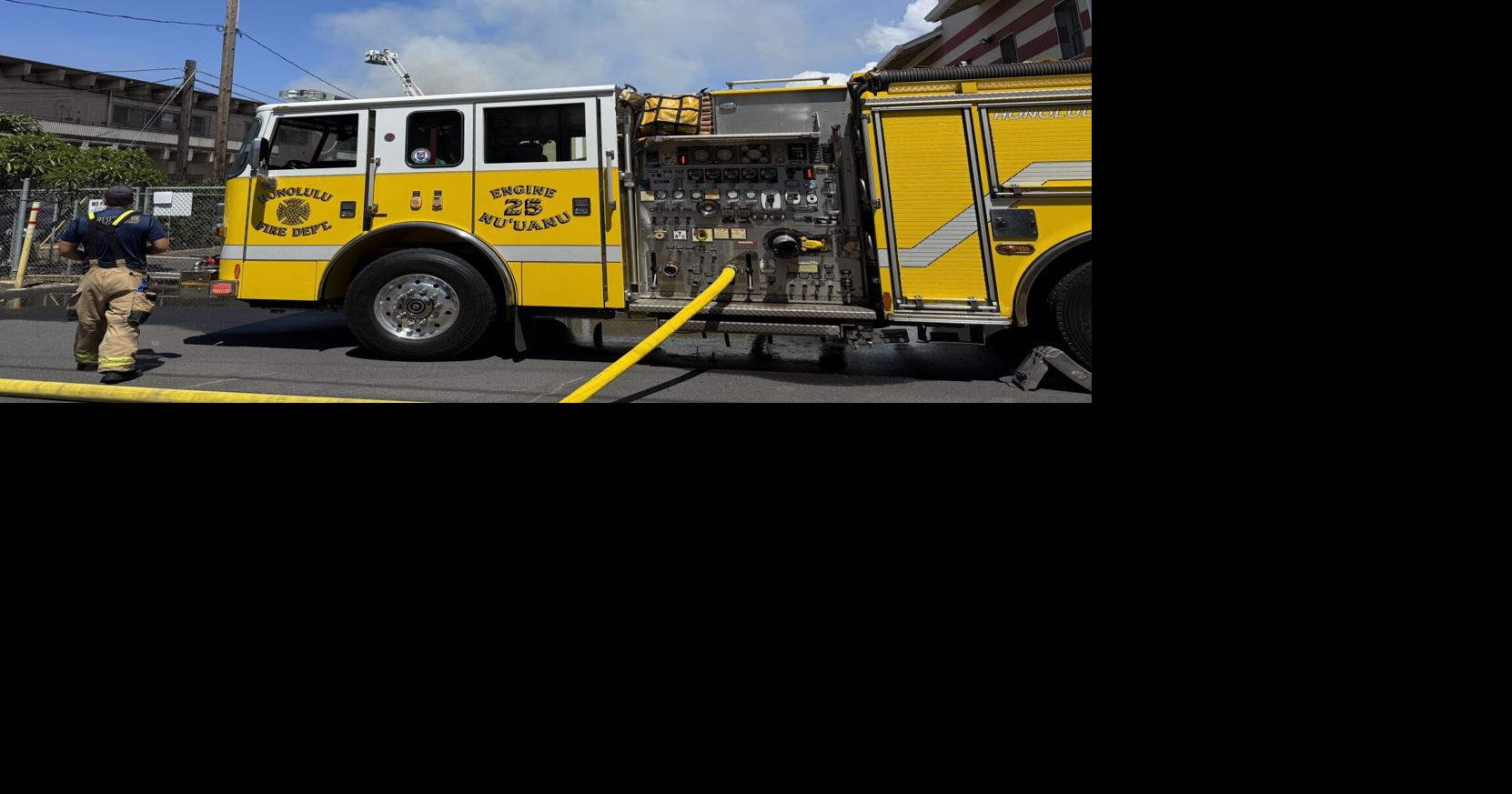 HFD extinguish a major building fire in Kalihi | Local | kitv.com