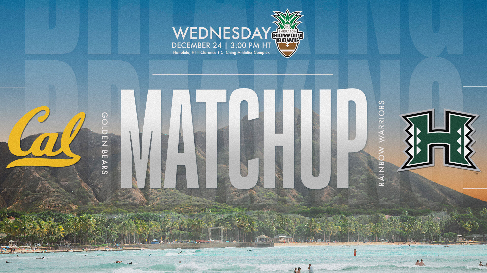Sheraton Hawaii Bowl 2025: Warriors vs. Bears in Honolulu showdown ...