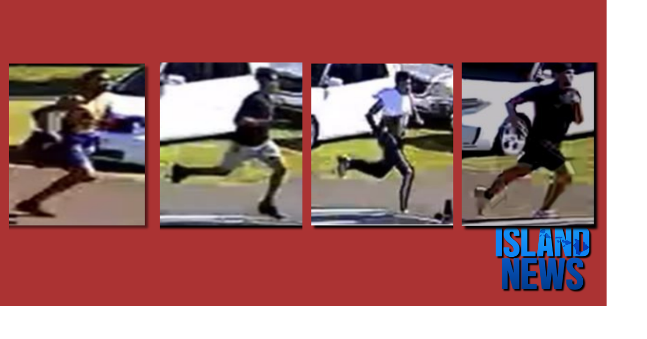 Images released of four suspect wanted for attempted murder in Waianae ...