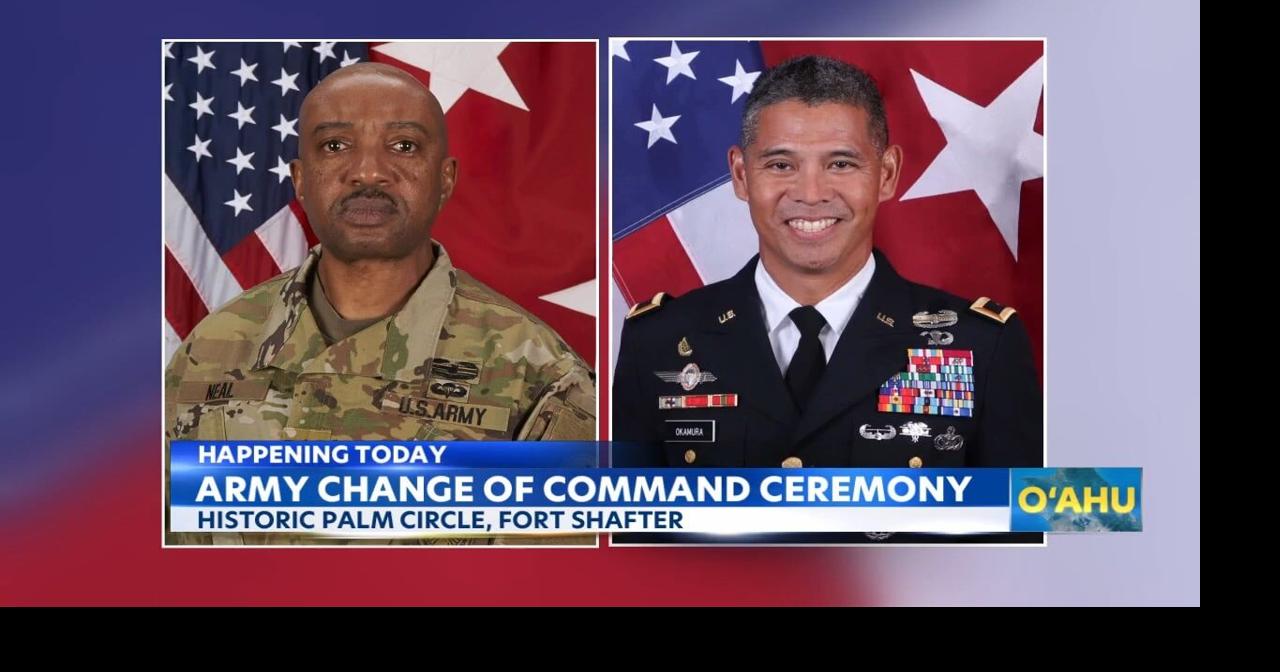 Brigadier General Lance Okamura takes command at Fort Shafter ...