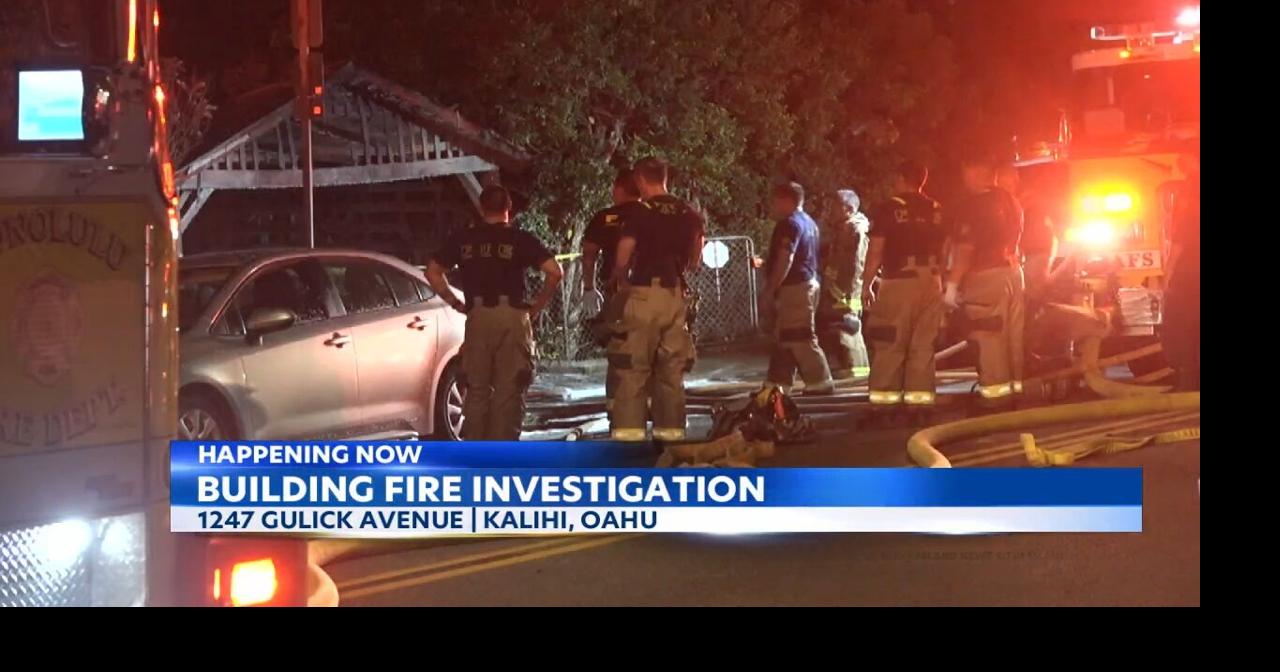 Early morning blaze in Kalihi sparks Honolulu fire investigation ...