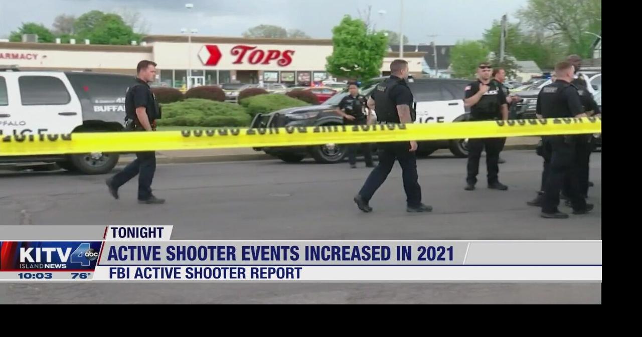 FBI Report shows active shooter events on the rise in 2021 | News ...