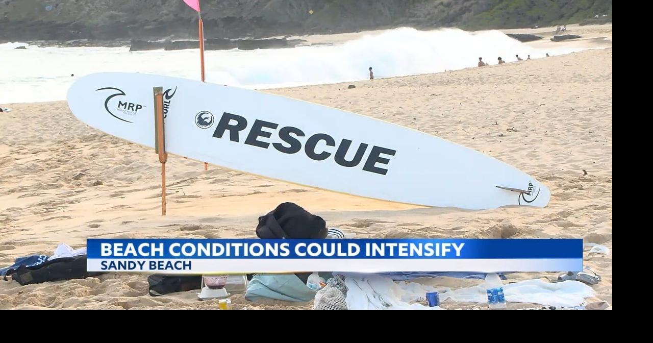 Lifeguards warn beachgoers on Oahu of rising wave dangers | News | kitv.com