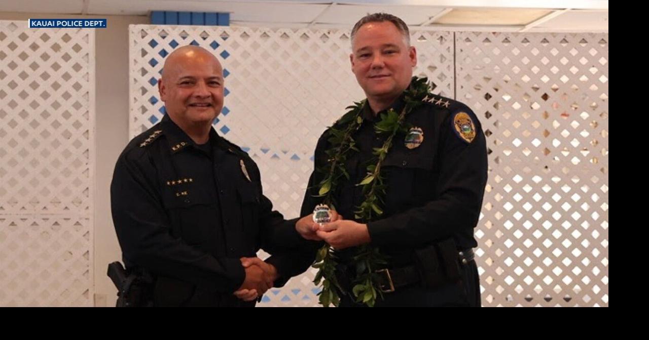 Kauai Police Department celebrates police chief transition of ...