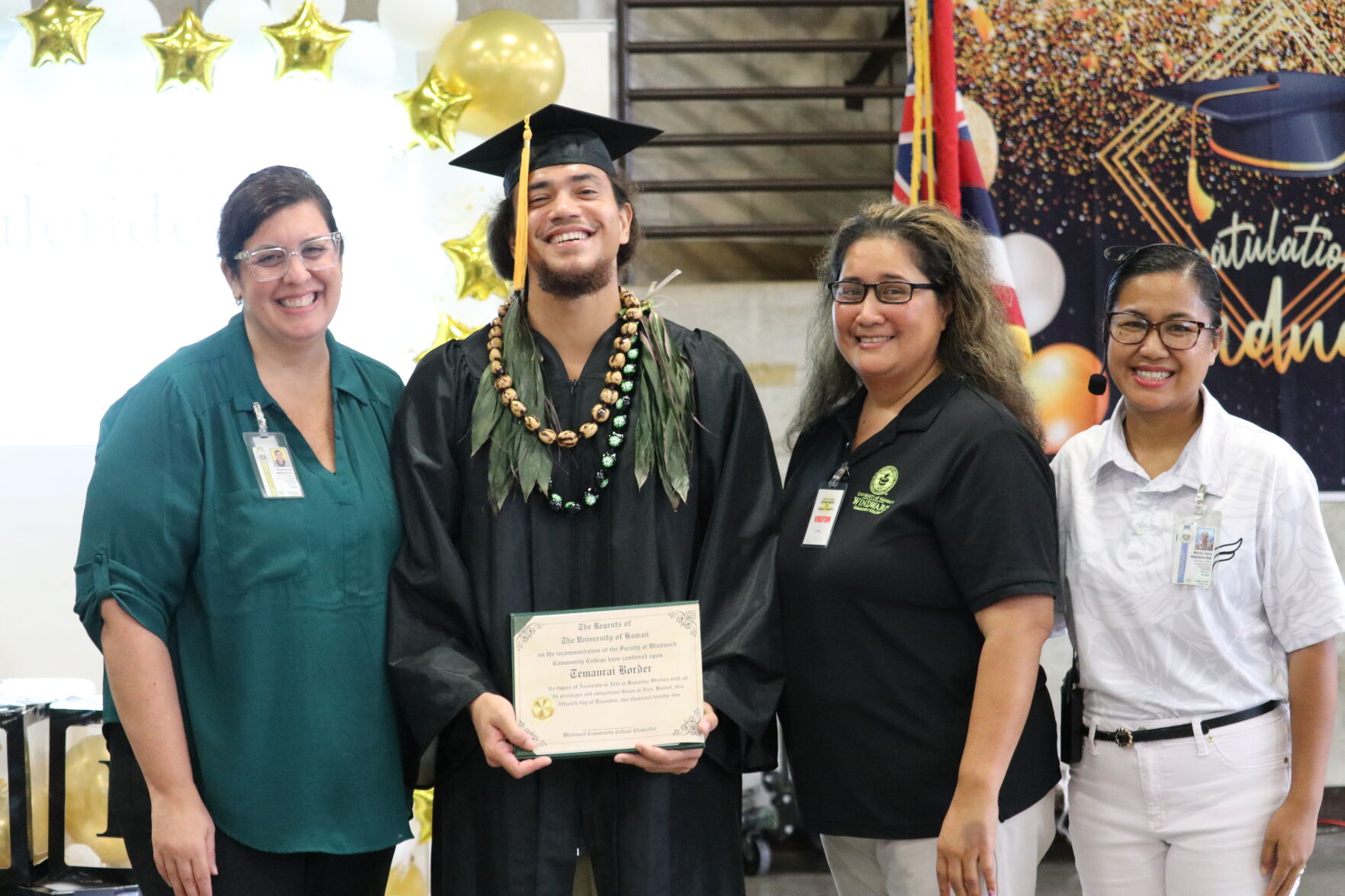 Milestone behind bars: Hālawa inmate becomes first to earn Windward CC ...