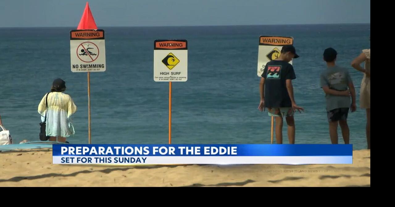 Vendors gear up for visitors for the Eddie, the North Shore's world ...