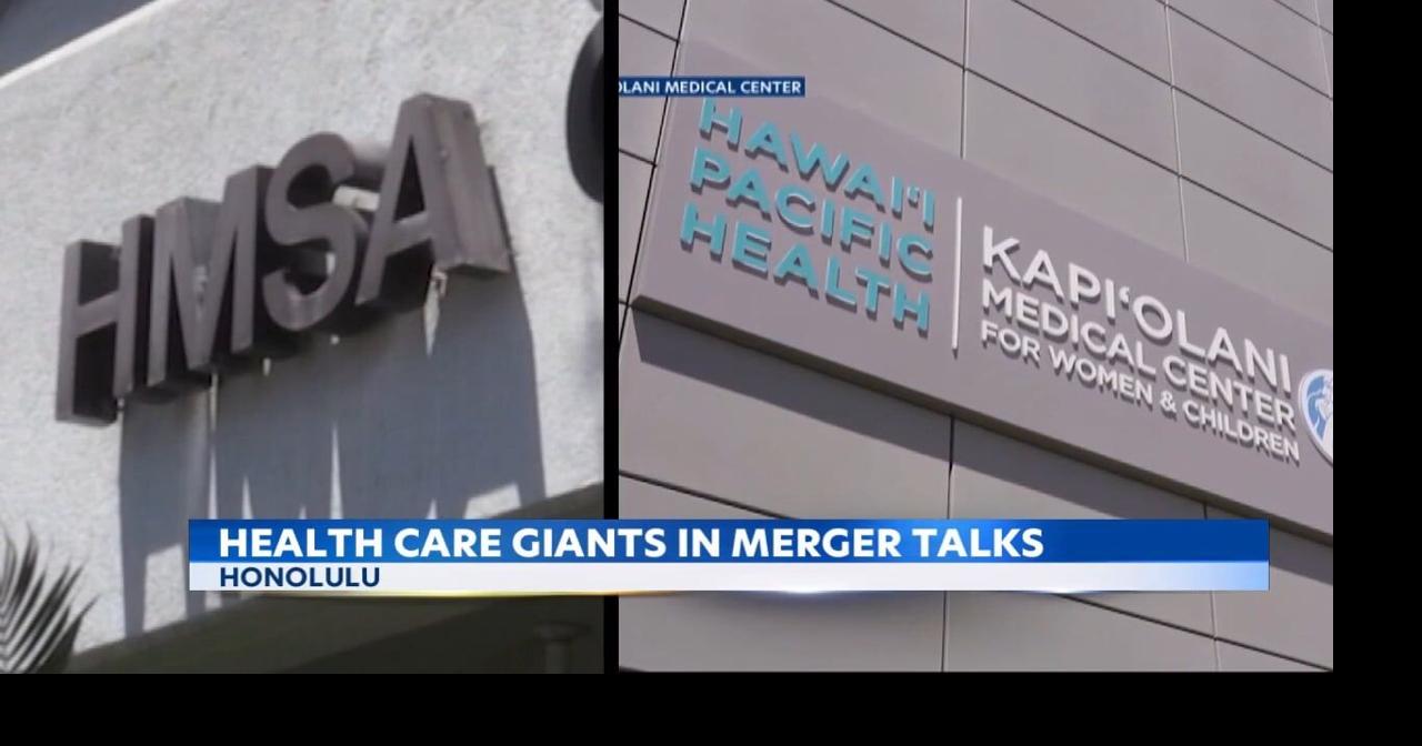 Hawaii healthcare giants in merger talks | News | kitv.com