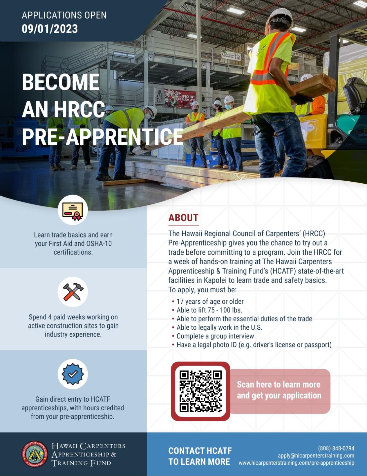 Carpenter pre-apprenticeship program now accepting applications | Local ...