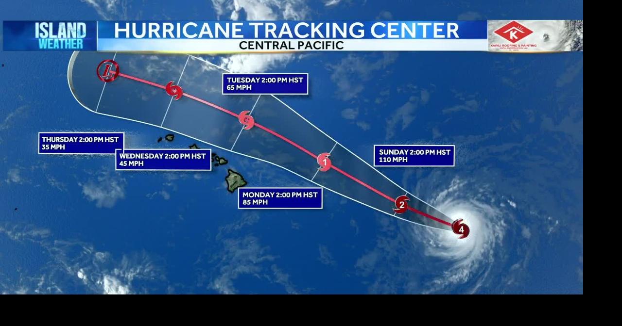 TRACKING KIKO | Hurricane Kiko restrengthens as Category 4 storm moving towards the Pacific ...