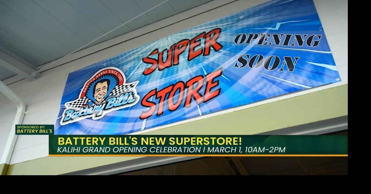 Hawaii’s NEW Battery Bill Superstore Is Finally Here! | Island Life ...