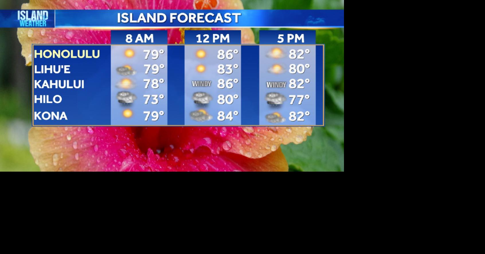 Thursday Weather | Breezy winds, upcoming fire risk, and building surf ...
