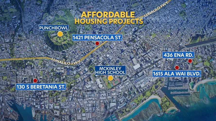 City looks to build 4 new affordable housing projects | News | kitv.com