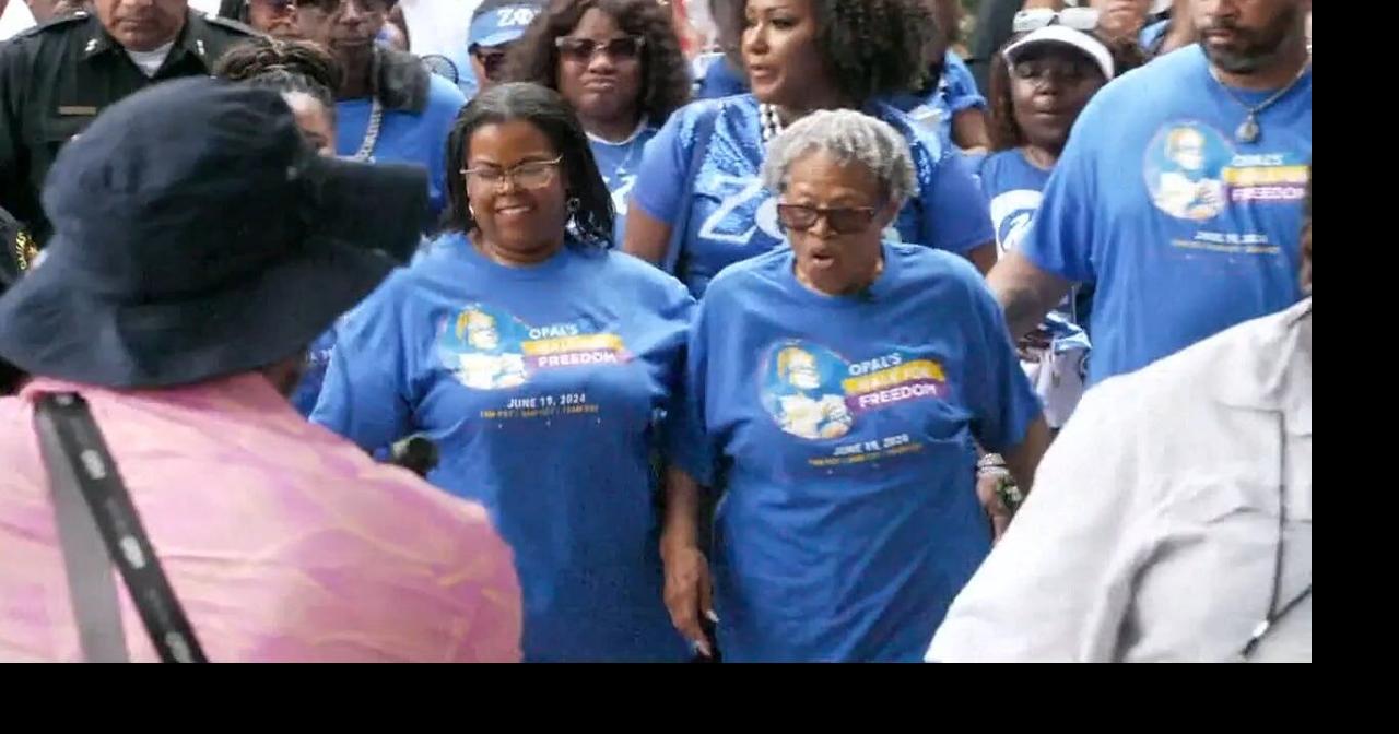 'Grandmother' of Juneteenth, Opal Lee, commemorates holiday with annual ...