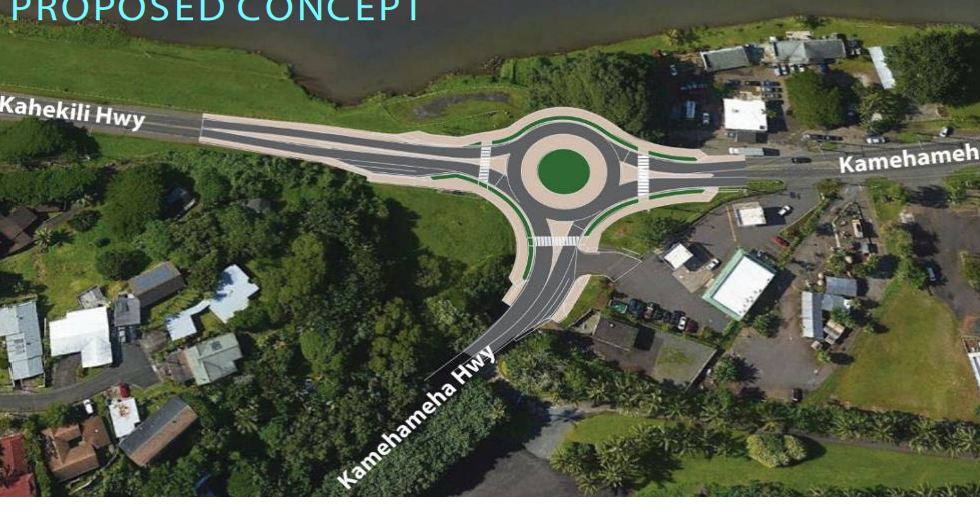 Public comment sought for proposed roundabout in Kahaluu | Local | kitv.com
