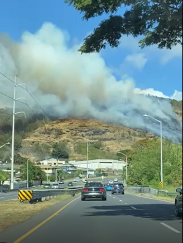 Kalihi area wildfire almost under control, fire officials say | Local ...